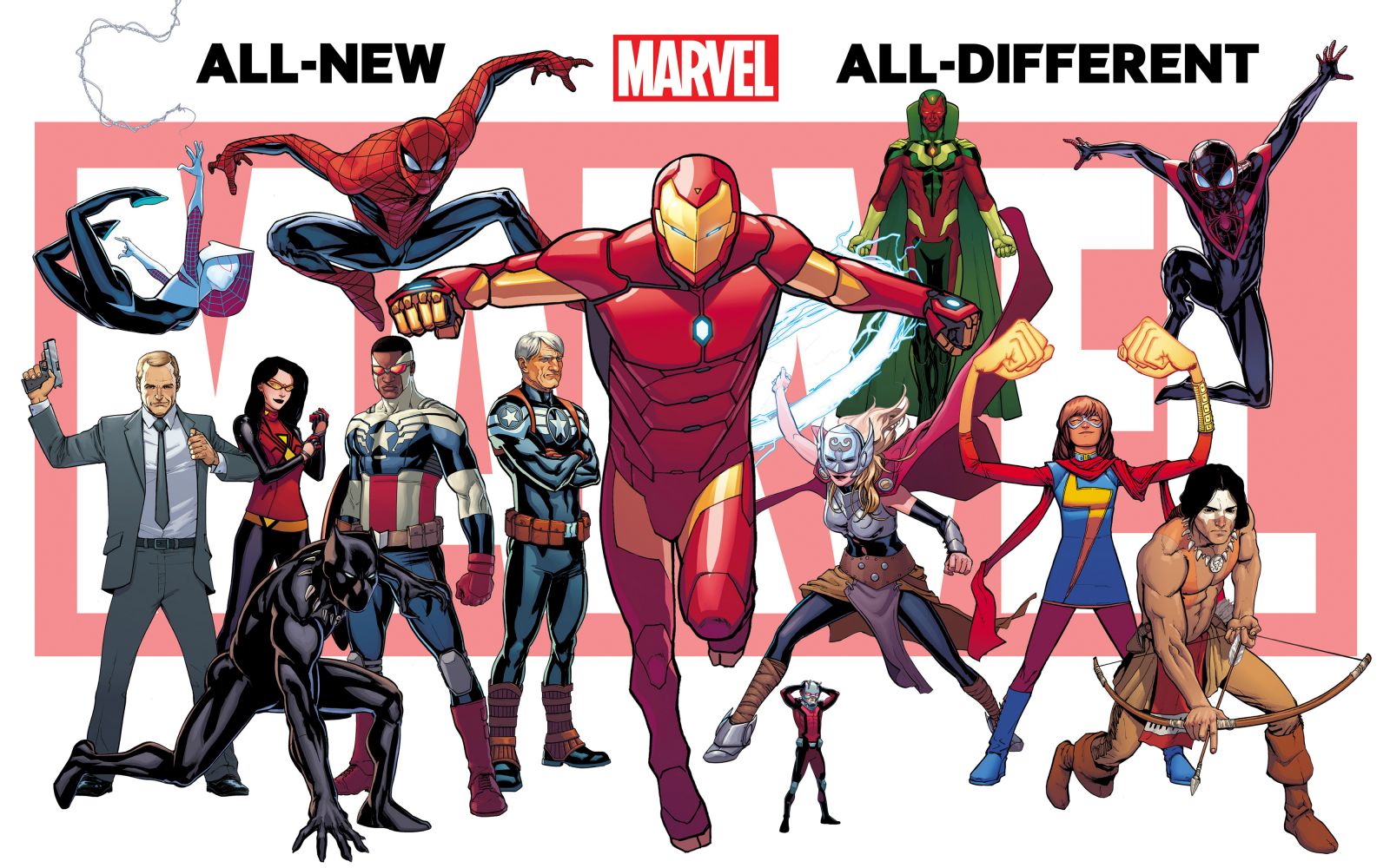 Marvel Reveals 2 All New, All Different Character Posters