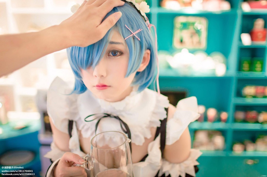 Adorable Cosplay of Rem and Ram from ReZero by Asano Kinoko