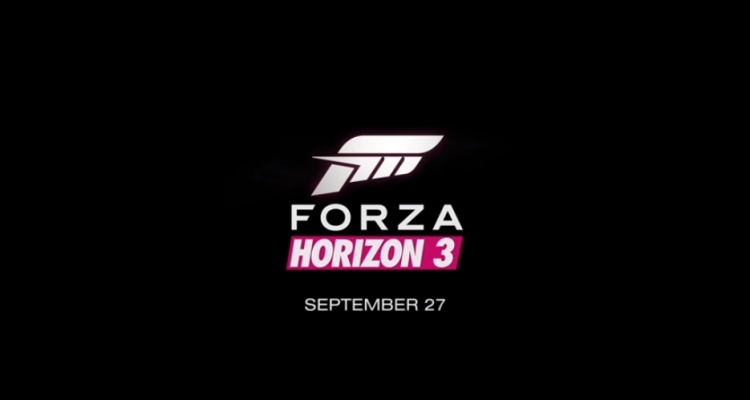 Forza Horizon 3 has gone gold! Releases on September 27 for Xbox One ...