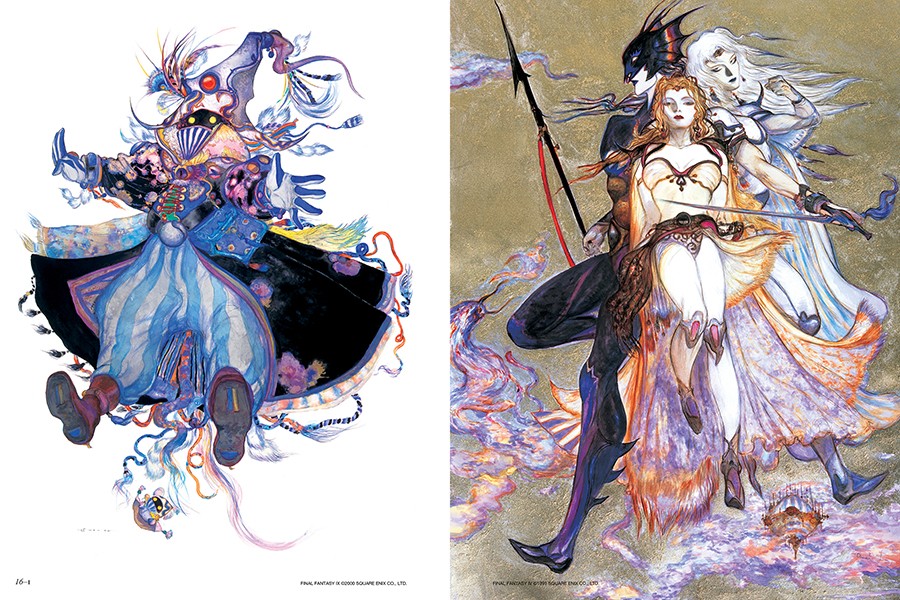 Yoshitaka Amano Illustrations Review