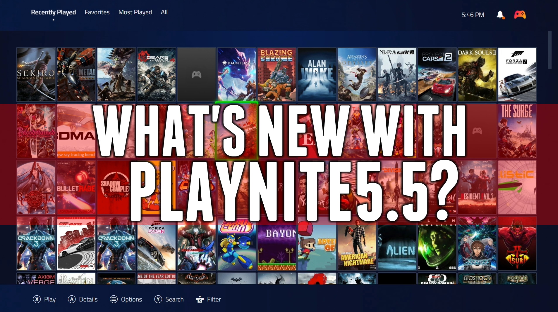 Checking out the Playnite 5.5 Update and it’s damned good