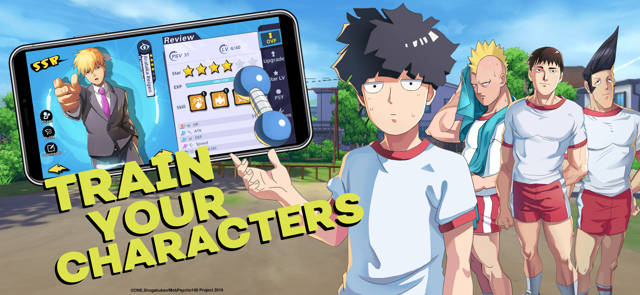 Mob Psycho 100: Psychic Battle RPG Game Launches