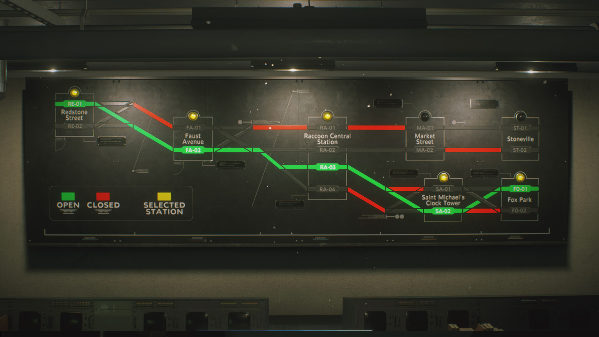 Solving the Subway Train Route Puzzle – Resident Evil 3 Remake