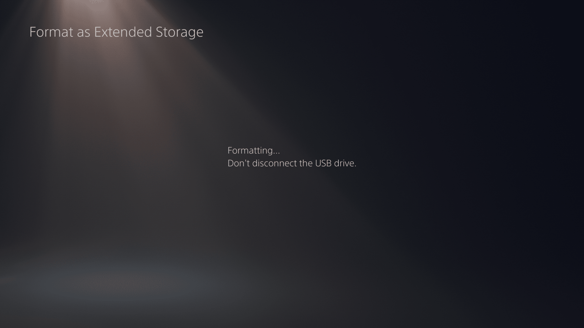 How to configure Extended Storage on the PlayStation 5