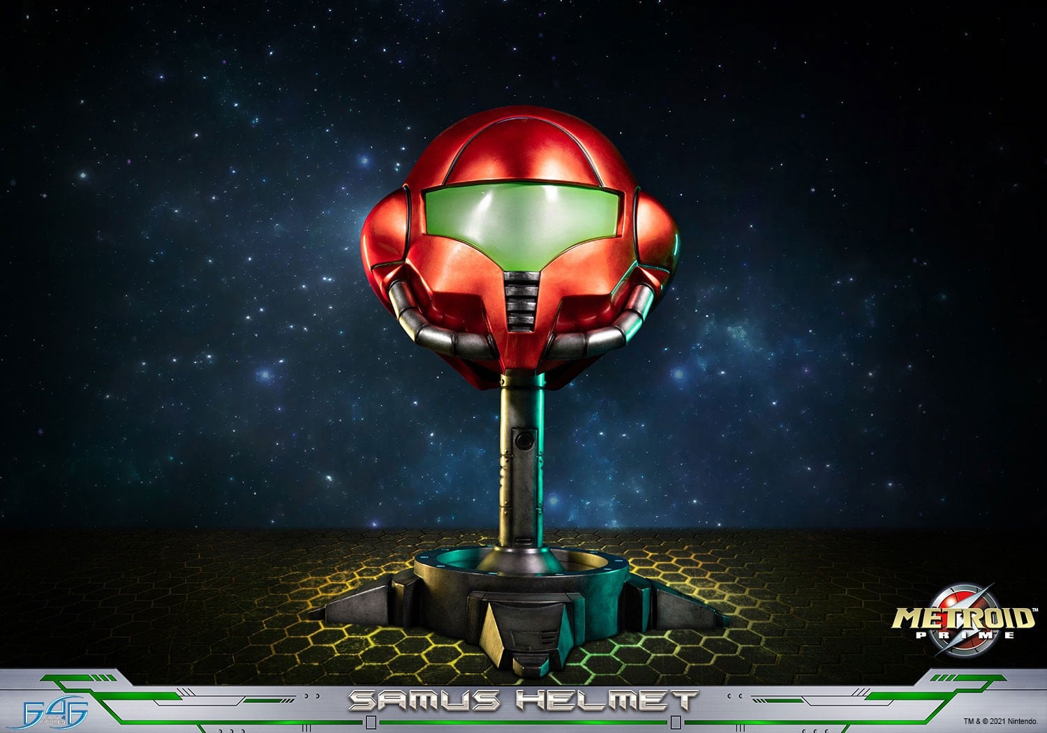 Lifesize Samus Aran Metroid Prime Helmet Coming From First 4 Figures
