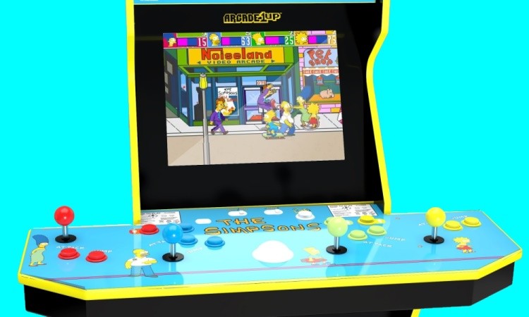 Arcade1UP Officially Reveals The Simpsons Arcade Machine