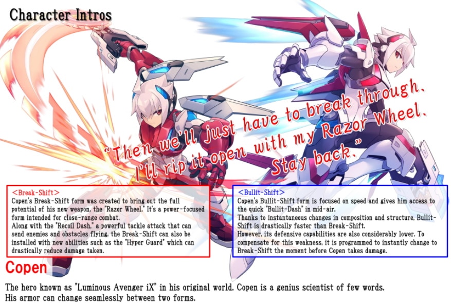 New Gunvolt Chronicles: Luminous Avenger iX 2 info released