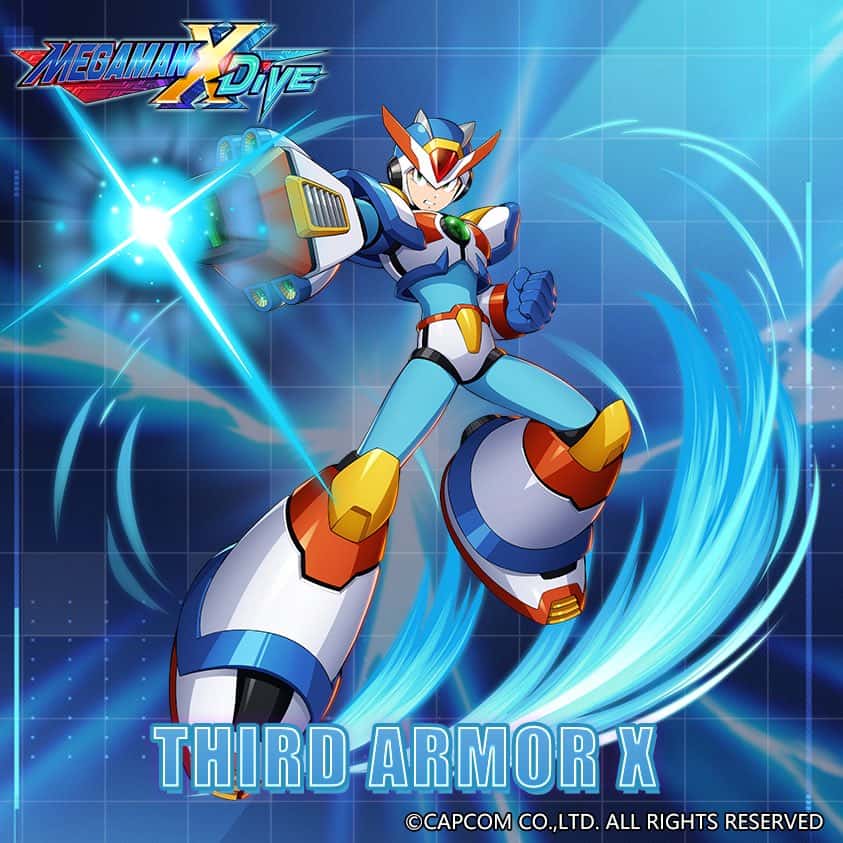 Third Armor X is Coming to Mega Man X DiVE This Week
