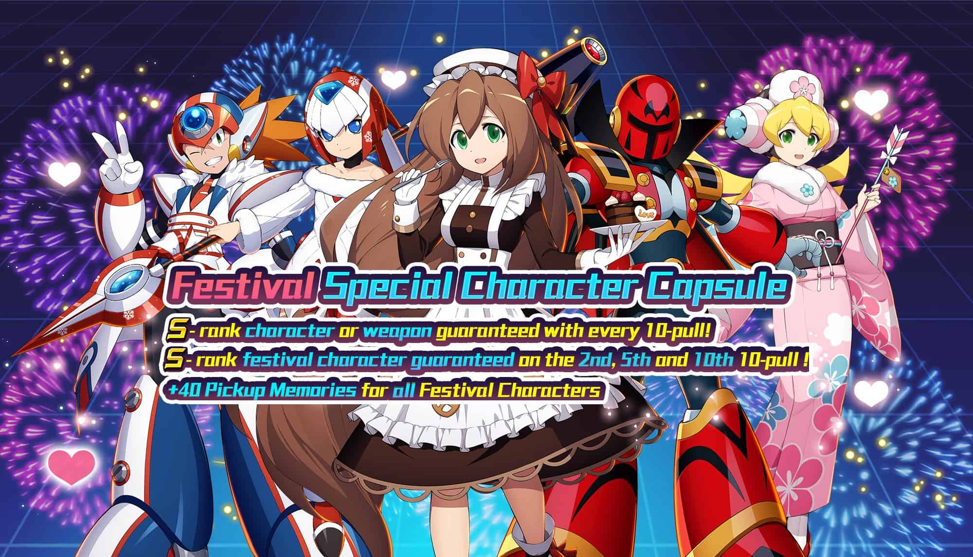 Mega Man Star Force Characters Arrive on Mega Man X DiVE