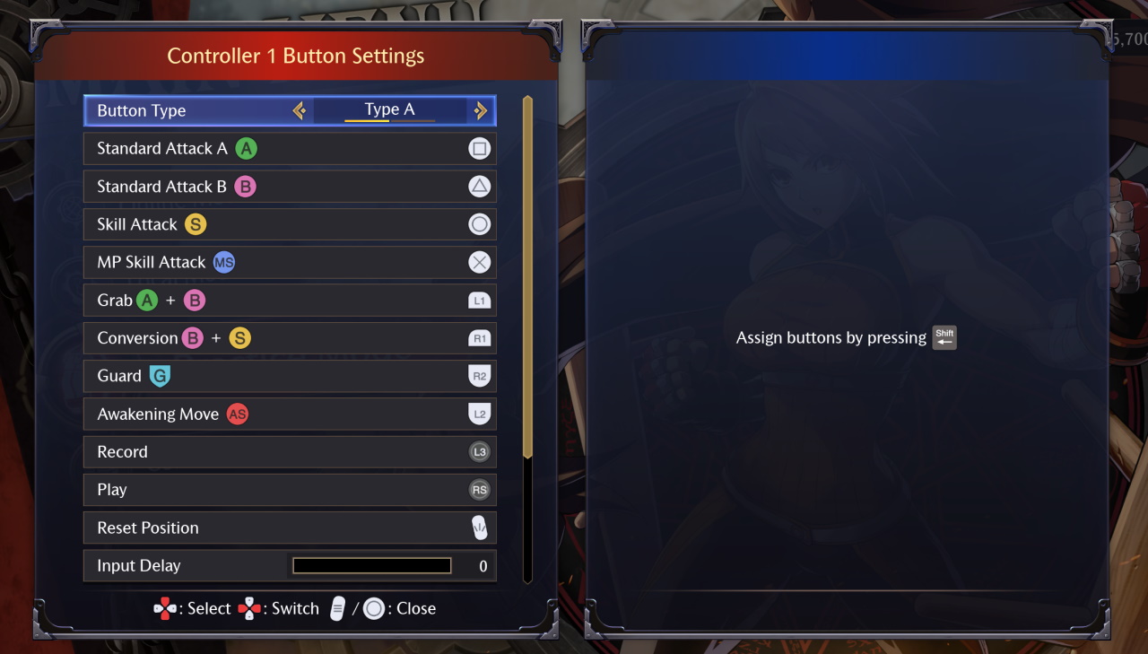 Use PlayStation Buttons in DNF Duel for PC