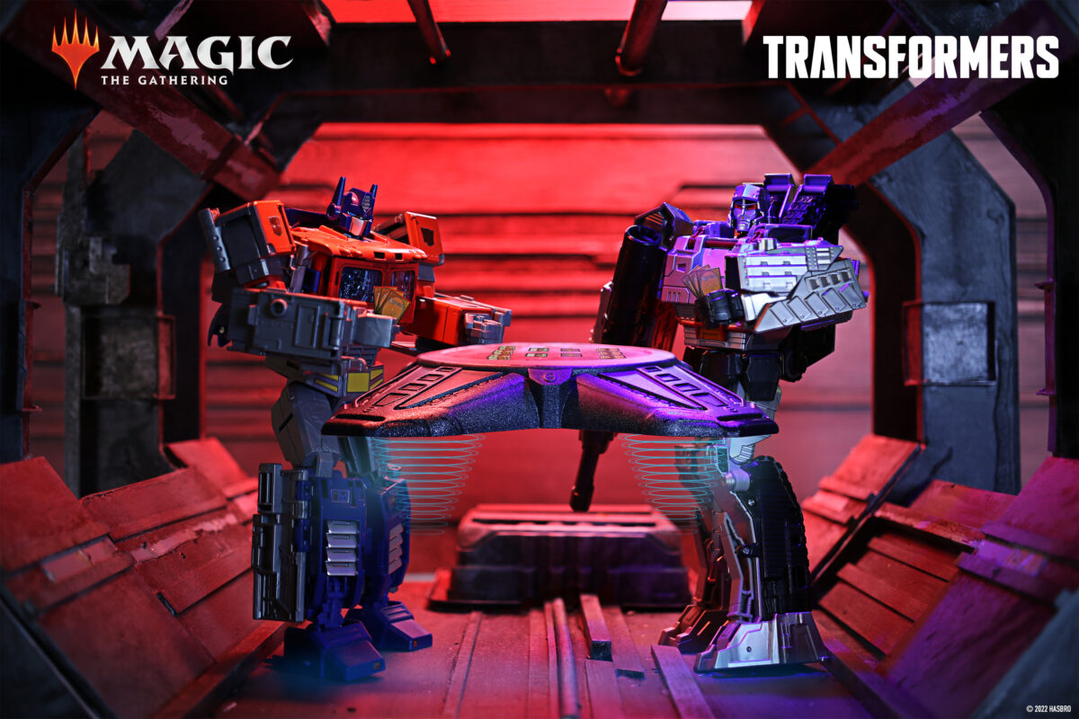 Transformers enter the world of Magic: The Gathering