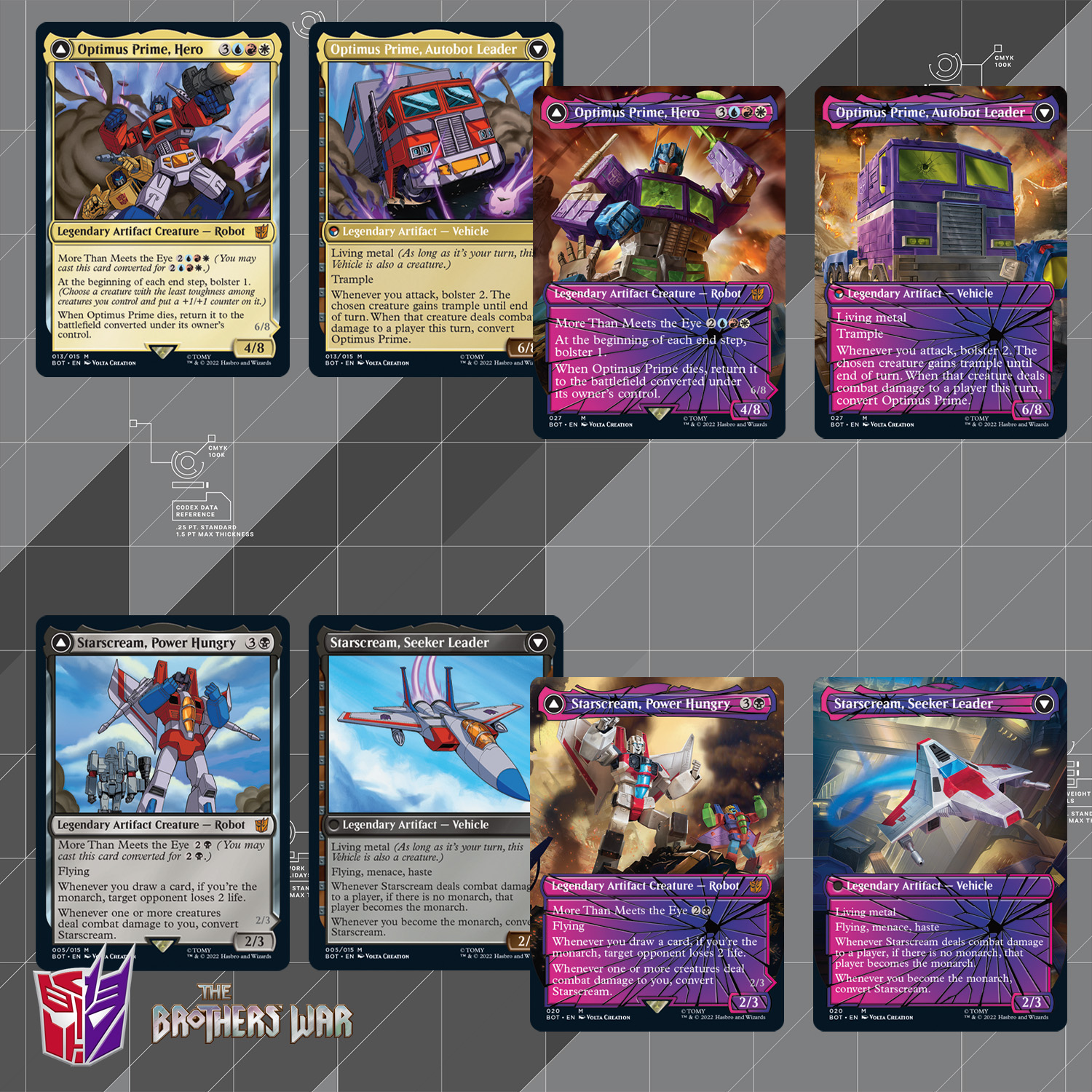 Transformers enter the world of Magic: The Gathering