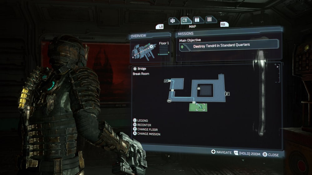 Dead Space Remake Break Room Location and Codes