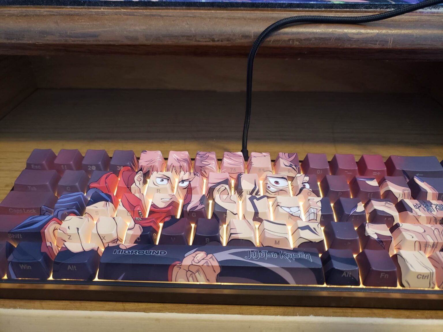 Jujutsu Kaisen 65 Keyboard review from Higround