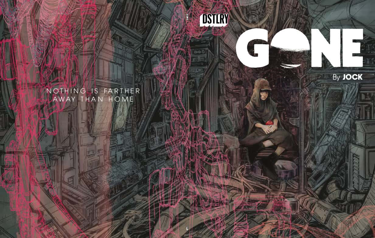 DSTLRY Reveals Incentive Variant Covers for GONE by Jock