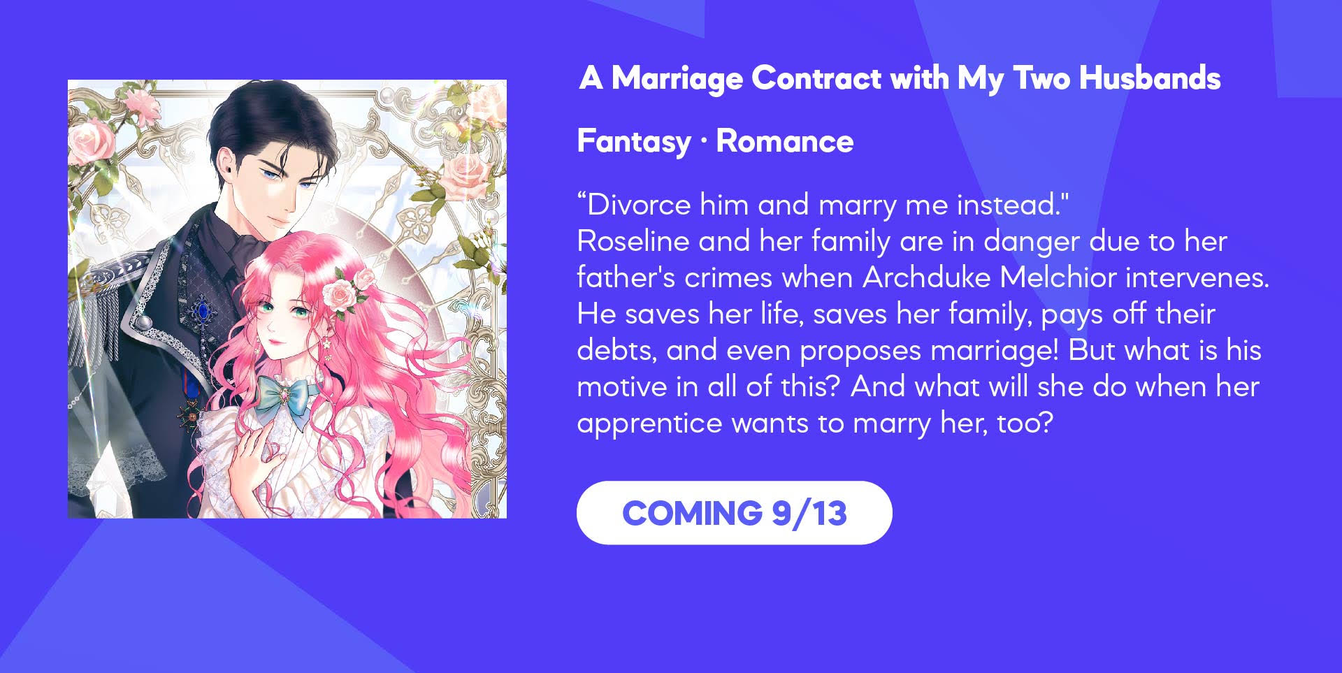 Manta Comics Announces Series for September