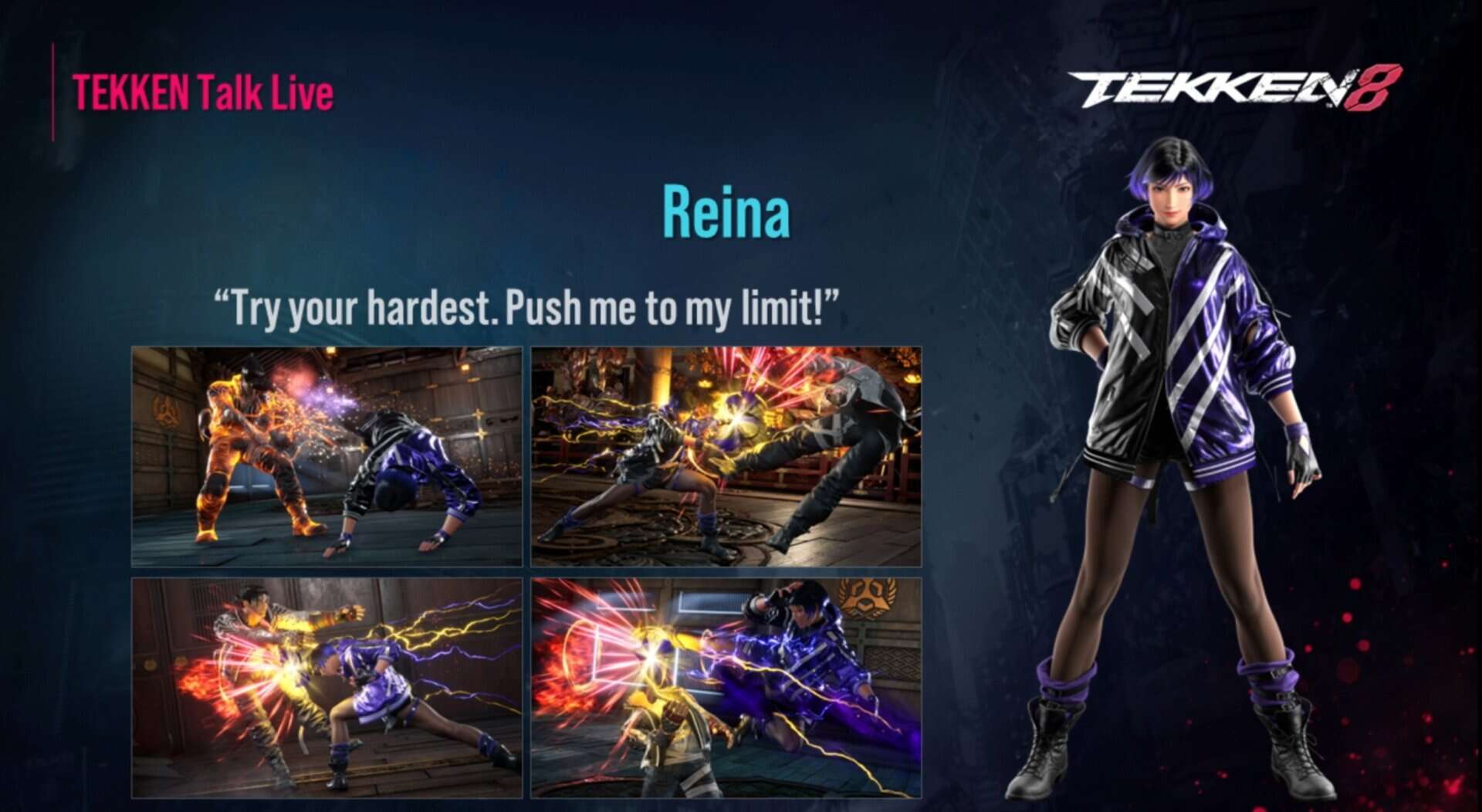 Reina Mishima announced for the final Tekken 8 base roster slot