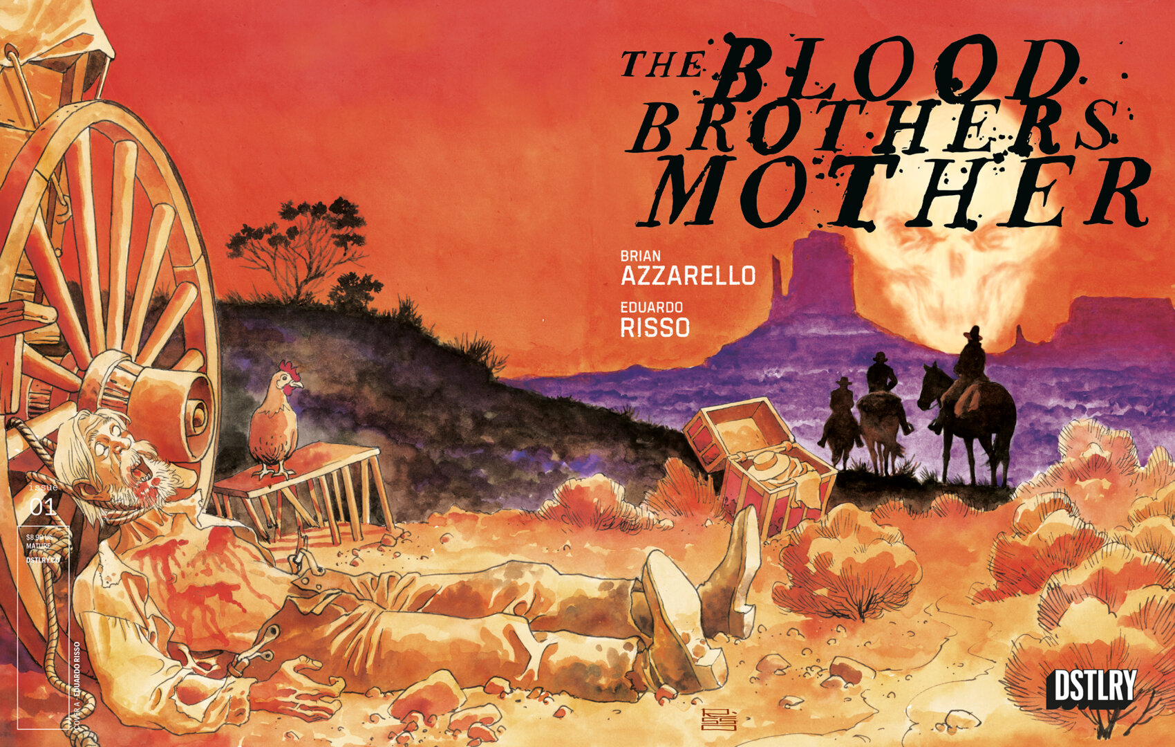 DSTLRY Debuts New Covers for The Blood Brothers Mother #1