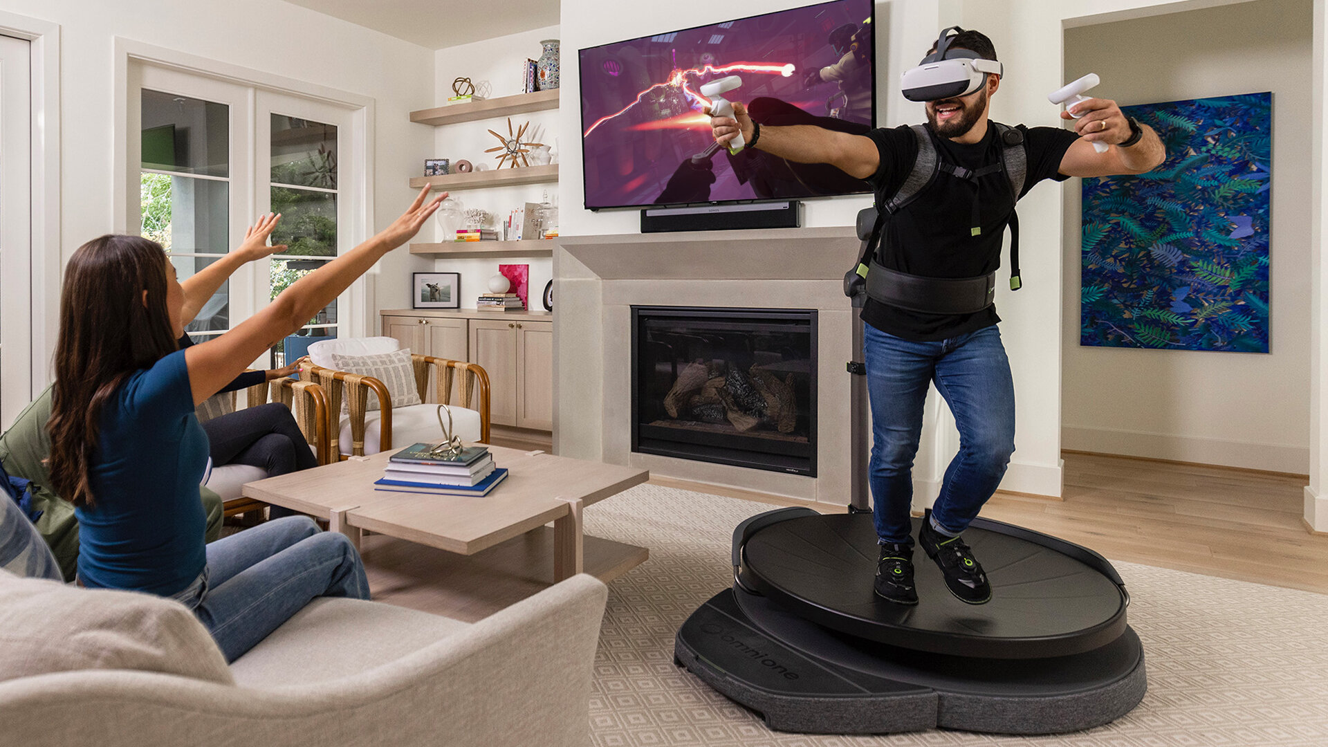 Virtuix Shows 35 Launch Titles For Omni One VR Gaming System